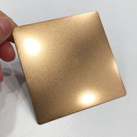 China Sand Blasted Black Brushed Stainless Steel Sheet Cold Rolled Frosted Finish for sale