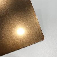 China Sand Blasted Black Brushed Stainless Steel Sheet Cold Rolled Frosted Finish for sale