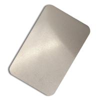 China 3050mm Length Decorative Stainless Steel Sheet TV Background Rose Gold Bead Blasted for sale
