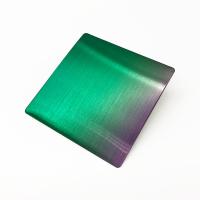 China Mill Edge Brushed Stainless Steel Sheet 0.7 Mm Grand Metal For Hotel Restaurant for sale