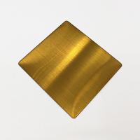China Mill Edge Brushed Stainless Steel Sheet 0.7 Mm Grand Metal For Hotel Restaurant for sale