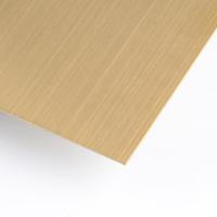 China Hotel 0.8mm Decorative Stainless Steel Sheet 4X8 With PVC Film for sale