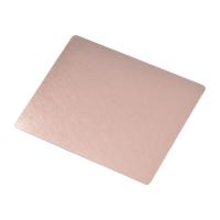 China 0.8mm Brushed 201 304 Stainless Steel Sheet For Wall Panel Natural Color for sale