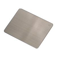 China 0.8mm Brushed 201 304 Stainless Steel Sheet For Wall Panel Natural Color for sale