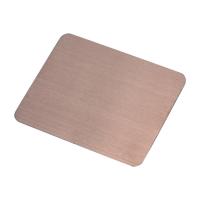China 0.8mm Brushed 201 304 Stainless Steel Sheet For Wall Panel Natural Color for sale