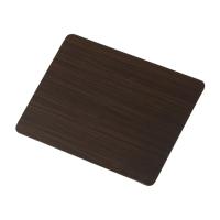 China 1219 x 2438mm Black Stainless Steel Sheet Hairline Finish Decorative Interior Wall Paneling for sale