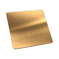China Inox Hairline Finish 316 Brushed Stainless Steel Sheet 0.5mm 1mm 2mm 3mm for sale