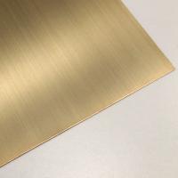 China Anti Fingerprint HL 304 Decorative Stainless Steel Sheet 0.3 Mm JIS plate for sale