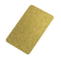 China 304 Vibration Finish Decorative Stainless Steel Sheet PVD Coated SS Sheet 1219mm Width for sale