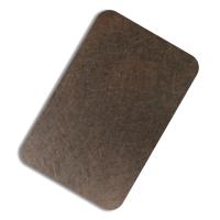 China 304 Vibration Finish Decorative Stainless Steel Sheet PVD Coated SS Sheet 1219mm Width for sale