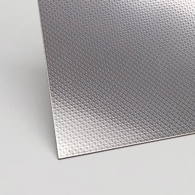 China 310s Decorative Stainless Steel Sheet 4x10 Architectural Embossed Metal Wall Panels for sale