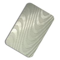 China Colored Stainless Steel Decorative Sheets 304 316 Embossed Plate 4x8 4x10 for sale