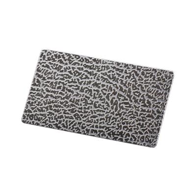 China 304L Embossed Stainless Steel Panels For Advertising Signage Long Lasting for sale