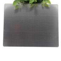 China 3mm Thickness Embossed Stainless Steel Sheet For Interior Decoration for sale