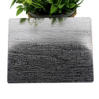 China 304 Grade Embossed Stainless Steel Sheets For Interior Decoration Versatile Eye Catching for sale