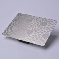 China Mirror Etched Stainless Steel Wall Cladding Sheet For Decoration for sale