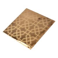 China Mirror Finish Etched Stainless Steel Sheet Decorative Chemical Etching Elevator Stainless Steel Plate for sale
