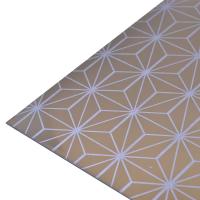 China 4x8 Stainless Steel Etching Sheet Metal Decorative Plates 3mm Thickness for sale