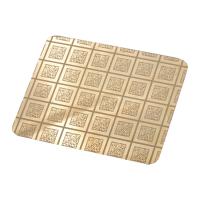 China 201 PVD Color Coating Stainless Steel Metal Cutting Sheet Etching Pattern 4x8 For Wall Panel Decor for sale