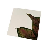 China Gray Black Mirror Stainless Steel Sheet 8K Stainless Steel Plate 3.0mm Thickness for sale
