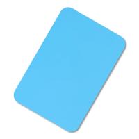 China Sapphire Blue Colour Mirror Stainless Steel Sheet Mill Edge for sale