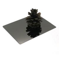 China 201 304 316 SS Sheet Inox Gold And Silver Decorative Mirror Finished Stainless Steel Plate for sale