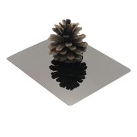 China Bright Surface Mirror Stainless Steel Sheet 0.03mm Tolerance for sale