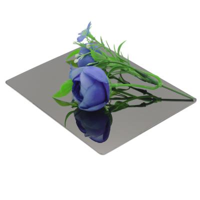 China 8k Mirror Finish Stainless Steel Sheet Decorative Sheet Metal 4x8mm 4x10mm for sale