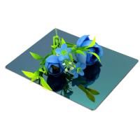 China Grand Metal 201 Decorative Mirror Finish SS Sheet In PVD Color Coated 2438mm Length for sale