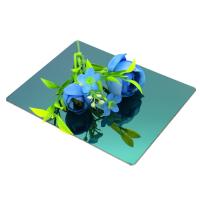 China PVD Coating Mirror Finish Sheet Stainless Steel Decorative Plate for sale