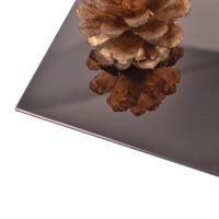 China 201 304 316 SS Sheet Inox Gold And Silver Decorative Mirror Finished Stainless Steel Plate for sale