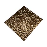 China Water Ripple Stamped Stainless Steel Sheet Anti Finger Print for sale