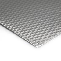 China 0.6mm Thick Stamped Stainless Steel Sheet 2400 X 1200mm Gold Wall Panel for sale