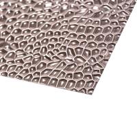 China Stamped Ripple Water Wave Stainless Steel Sheet PVD Color Mirror For Wall for sale