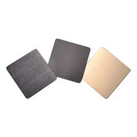 China PVD Mirror HL Decorative Stainless Steel Sheet 201 304 Cold Rolled Ss Plate for sale