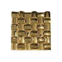 China Custom Pattern 201 0.3mm Stainless Steel Mosaic Tile For Backsplash for sale