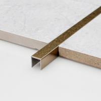 China 201 304 Stainless Steel Border Trim Stainless Steel Decorative Strips 2.44m Length for sale