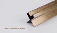 China 201 304 Stainless Steel Tile Edge Trim Decorative Mirror Gold Stainless Steel Floor Trim for sale