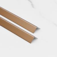 China 201 304 316 L Shaped Stainless Steel Trim Protection Corner Edge Trim for sale