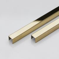 China Grand Metal 304 8mm Stainless Steel Tile Trim Edge Protection Decoration for sale