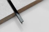 China SS304 T Shaped 1mm 12mm Stainless Steel Tile Trim Mirror Rose Gold Decorative for sale