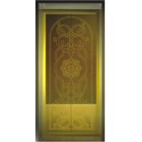 China JIS 0.8 Mm Metal Surface Gold Mirror Elevator Stainless Steel Sheet 1218x2438 for sale