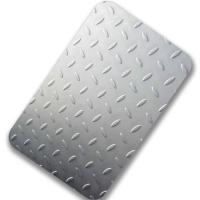 China AiSi Stainless Steel Chequer Plate Stamped 1.5 Mm Stainless Steel Sheet for sale