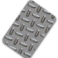 China SUS 304 316 316l 2wl 5wl 6wl Checkered Stainless Steel Sheet Leather Embossing for sale