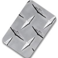 China SUS 304 316 316l 2wl 5wl 6wl Checkered Stainless Steel Sheet Leather Embossing for sale