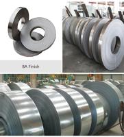 China Slit Edge SS 304 Strips Cold Rolled BA Stainless Steel Banding Strap 2mm for sale