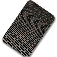China Stainless Steel 304 316L Perforated Metal Sheet Decorative 1219 X 2438mm for sale