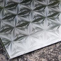 China Embossed Decorative Stainless Steel Sheet 3D For Wall Panel for sale