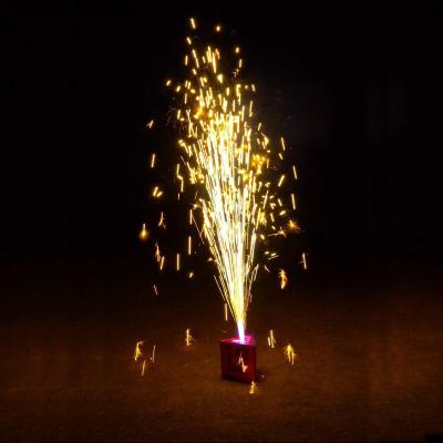 China 1.4G Chinese Custom Outdoor Fireworks Wholesale Triangular Fountain Funny Toy Fireworks For Wedding New Year Party Celebration for sale