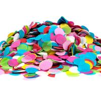 China Custom Rainbow Confetti Cannon For Birthday Wedding Party Decoration for sale